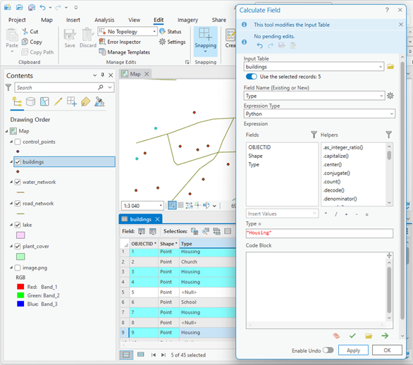 Entering Information Into Table Fields In Arcgis Pro Gis Tuto 3946