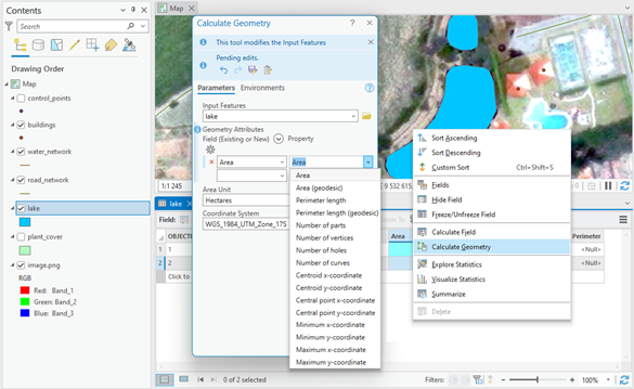 Calculating Area, Perimeter, and Length in ArcGIS Pro - GIS Tuto