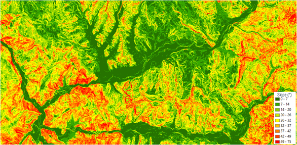 Generating a Slope Map - GIS Tuto